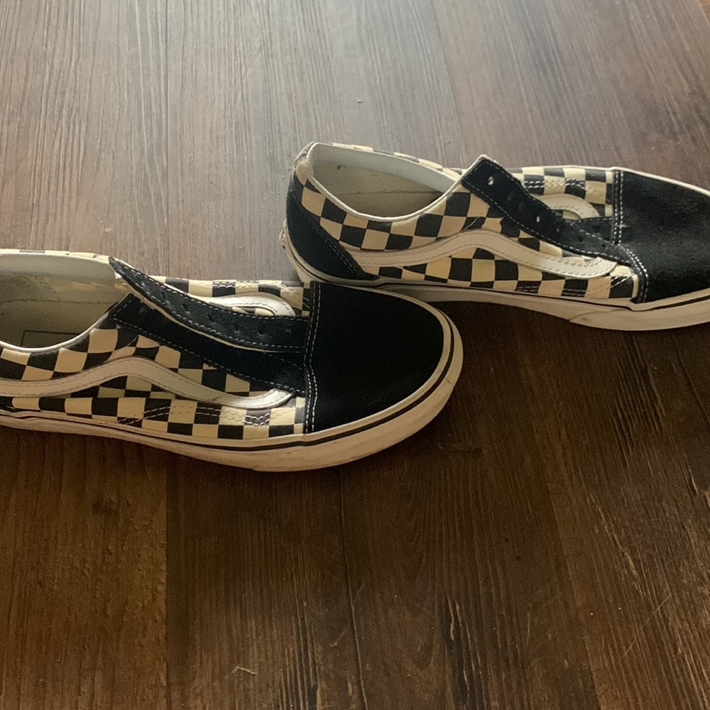 Vans Old Skool Skate Shoe Checkard - Gem